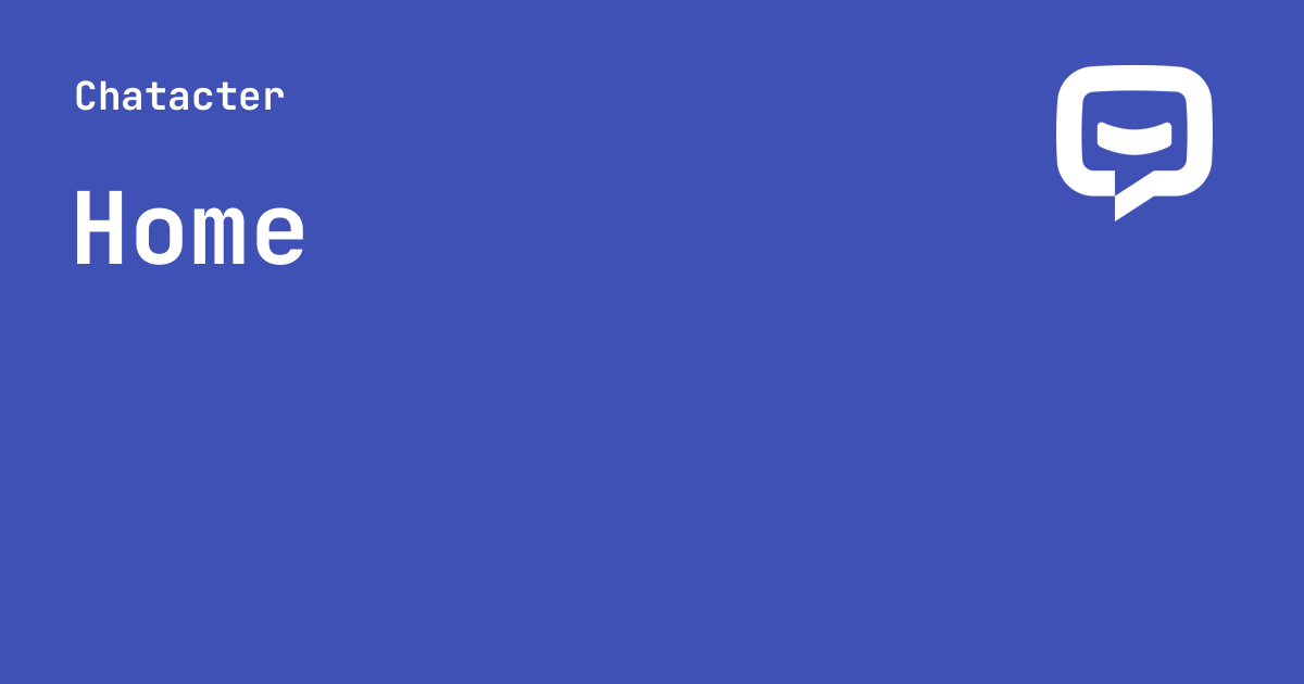 Chatacter
